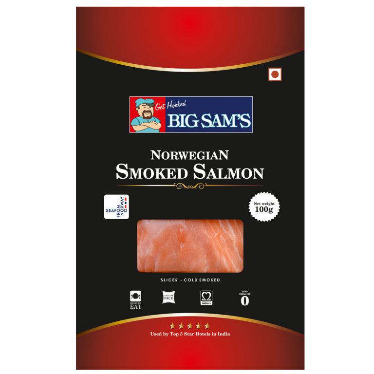 Buy Norwegian Smoked Salmon(Pre Sliced/ Ready to Eat) Online - Big Sams
